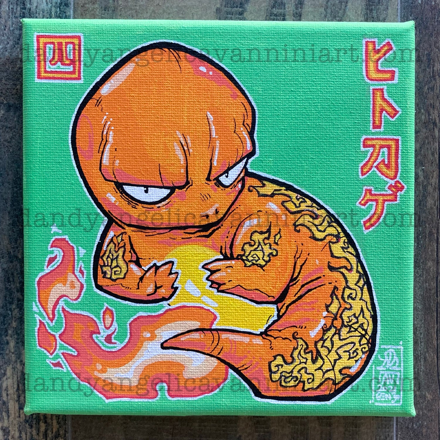 Original Charmander Card